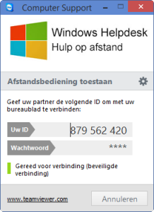 Computerhulp op afstand - Windows Helpdesk