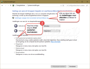 Snel opstarten in Windows - Windows Helpdesk