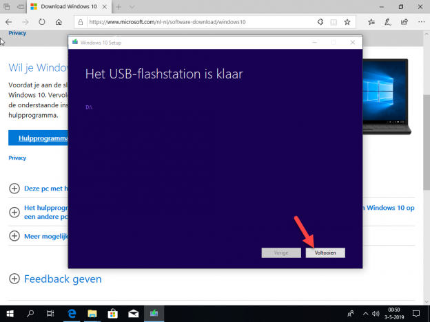 Windows 10 installatie USB maken - Windows Helpdesk