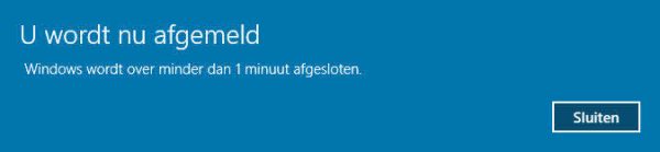 Automatisch Windows computer afsluiten - Windows Helpdesk